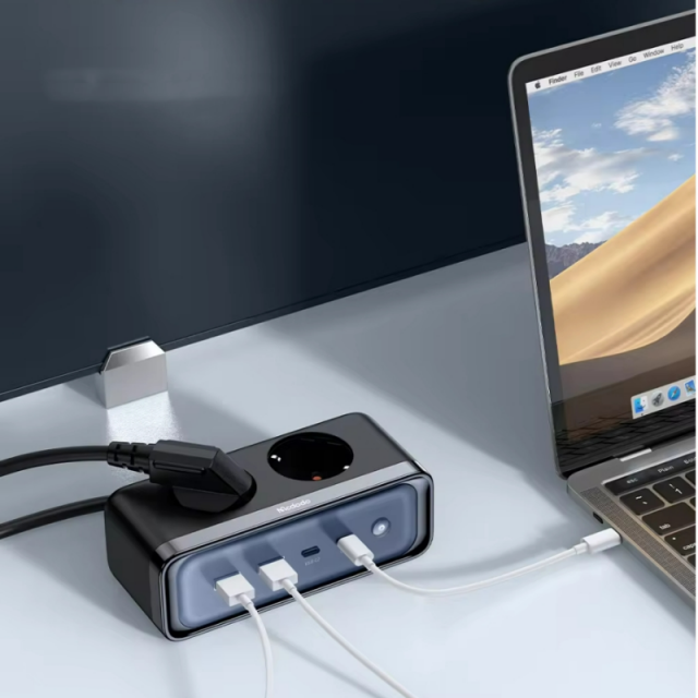 Mcdodo 6-in-1 70W GaN Power Strip PPS PD3.0 QC4.0 Extension Cord ...