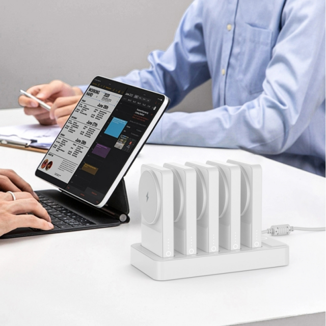 5 in 1 Magnetic Wireless Power Bank Station 5000mAh (Magsafe Compatible ...