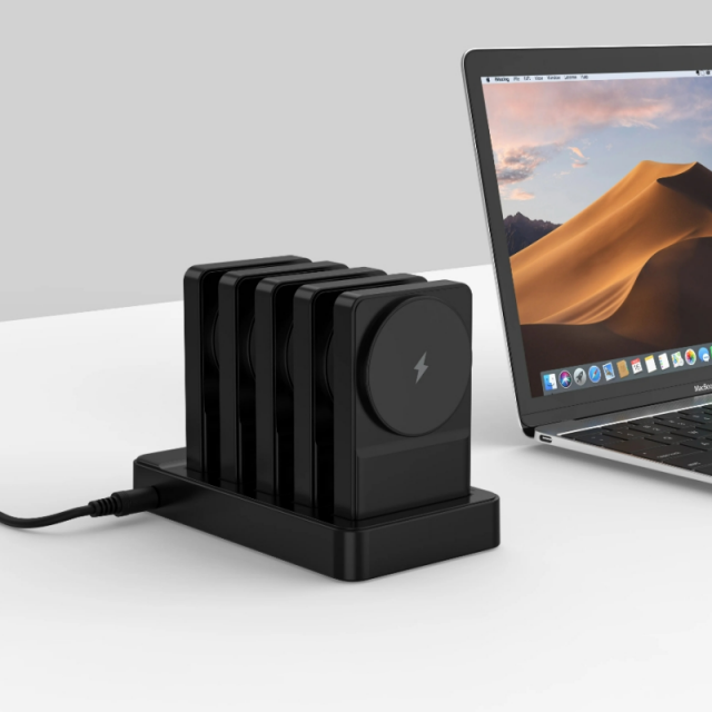 5 in 1 Magnetic Wireless Power Bank Station 5000mAh (Magsafe Compatible ...