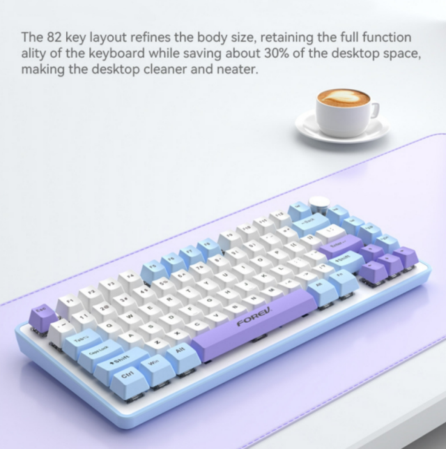 Stock Wholesale Colorful Mechanical Keyboard - Techfita